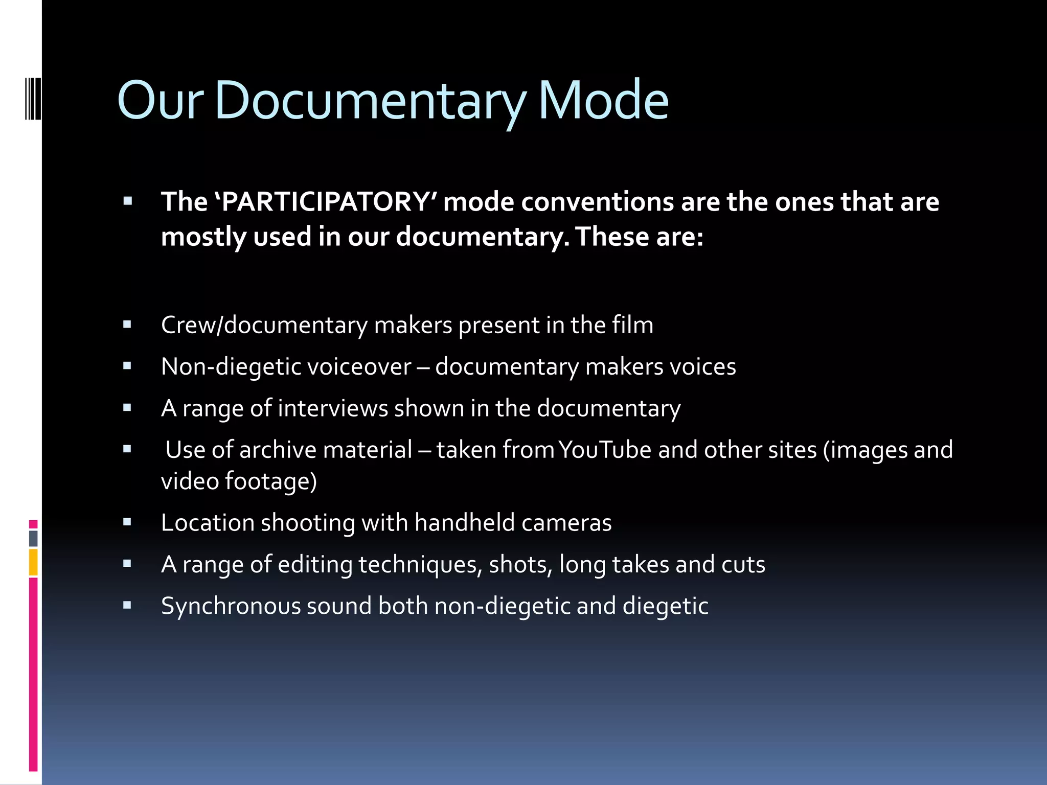 Documentary Conventions | PPTX
