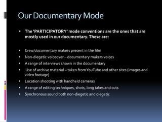 Documentary Conventions | PPTX