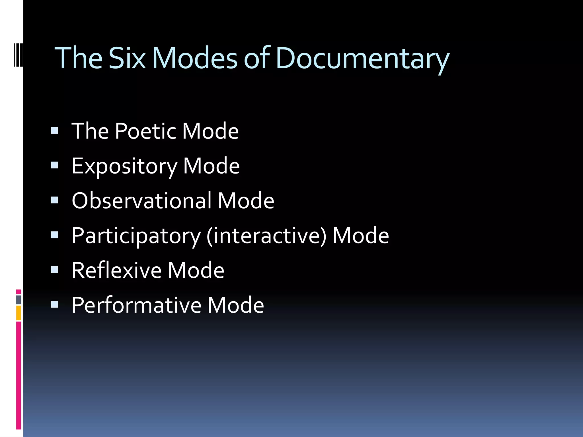 Documentary Conventions | PPT