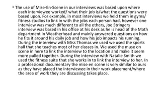 Documentary evaluation – question one | PPT