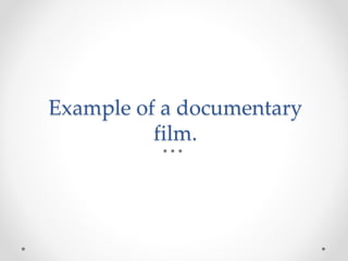 Supersize me | PPTX | Documentary | Genres