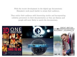 Documentary genre | PPTX | Documentary | Genres