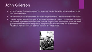 Documentary genre | PPTX