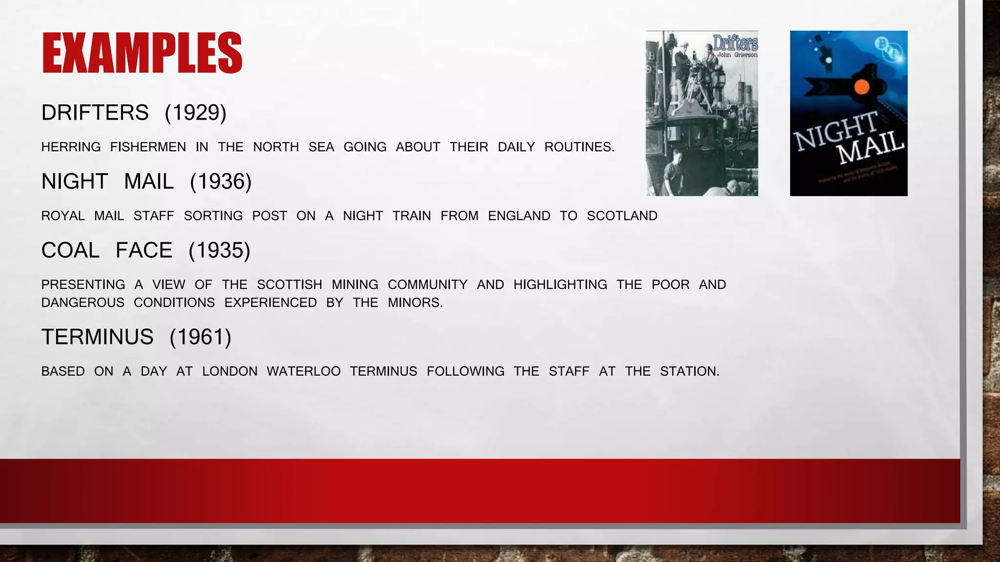 Documentary grierson | PPTX