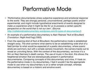 Research on Documentary Modes - Bill Nichols | PPT