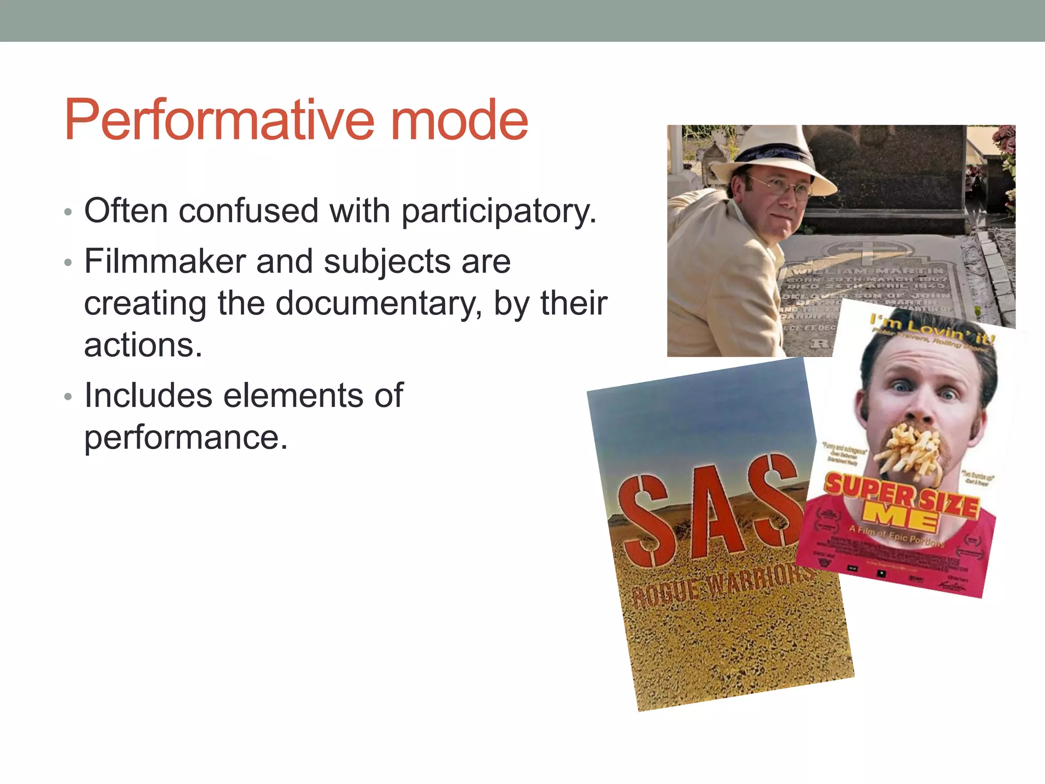 Documentary modes: examples. | PDF