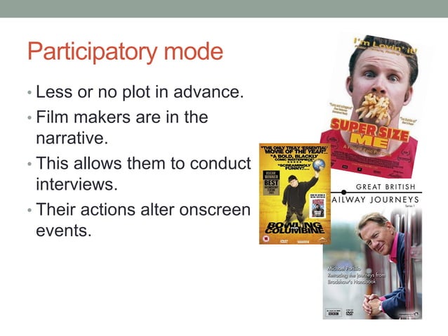 Documentary modes: examples. | PDF