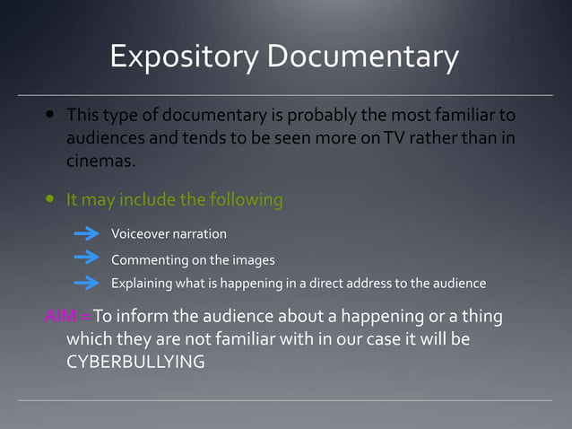 Documentary powerpoint | PPTX