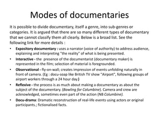 An Introduction to Documentary Films | PPTX