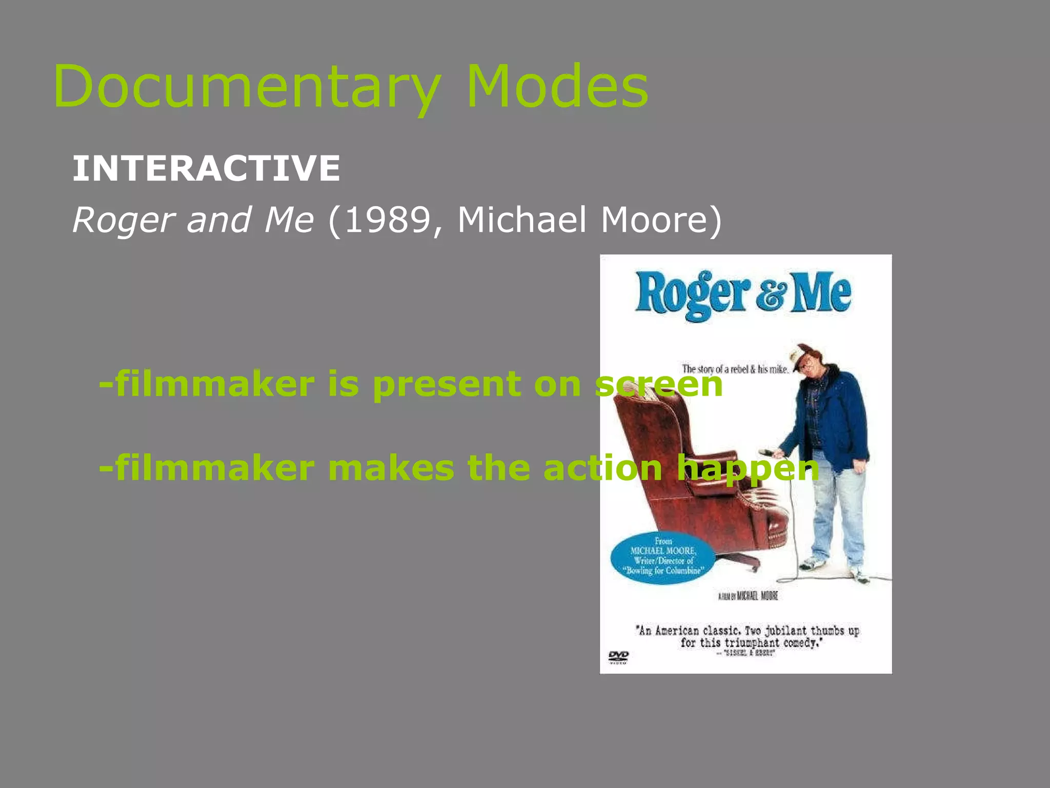 Basic Documentary Genres Outline | PPT