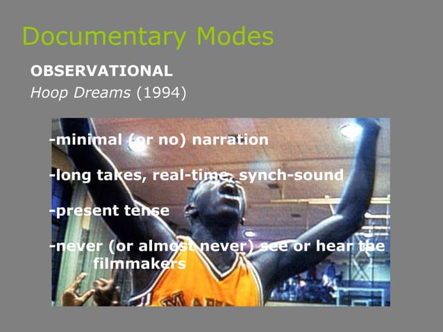 Basic Documentary Genres Outline | PPT