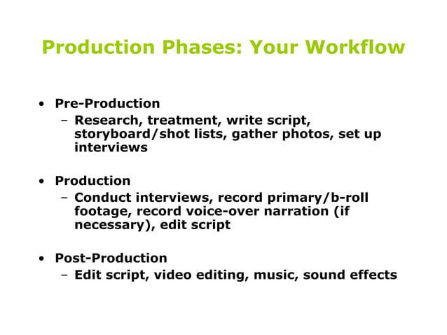 Basic Documentary Genres Outline | PPT