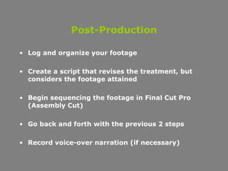 Basic Documentary Genres Outline | PPT