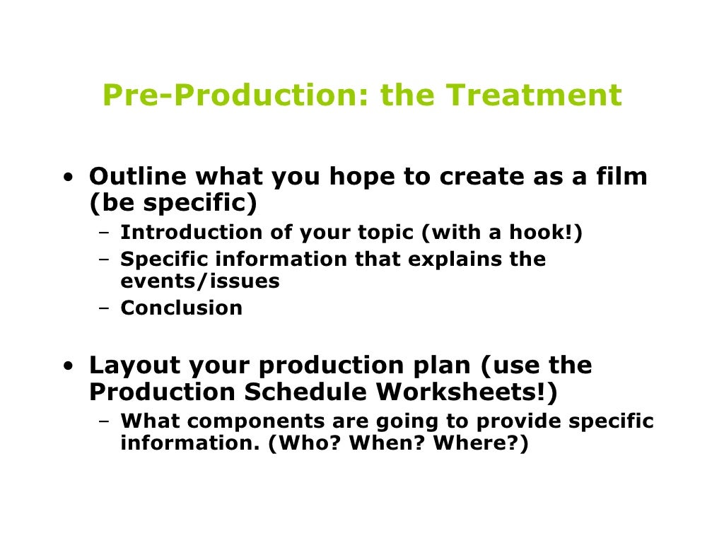 Basic Documentary Genres Outline