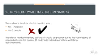 Documentary questionnaire analysis | PPTX