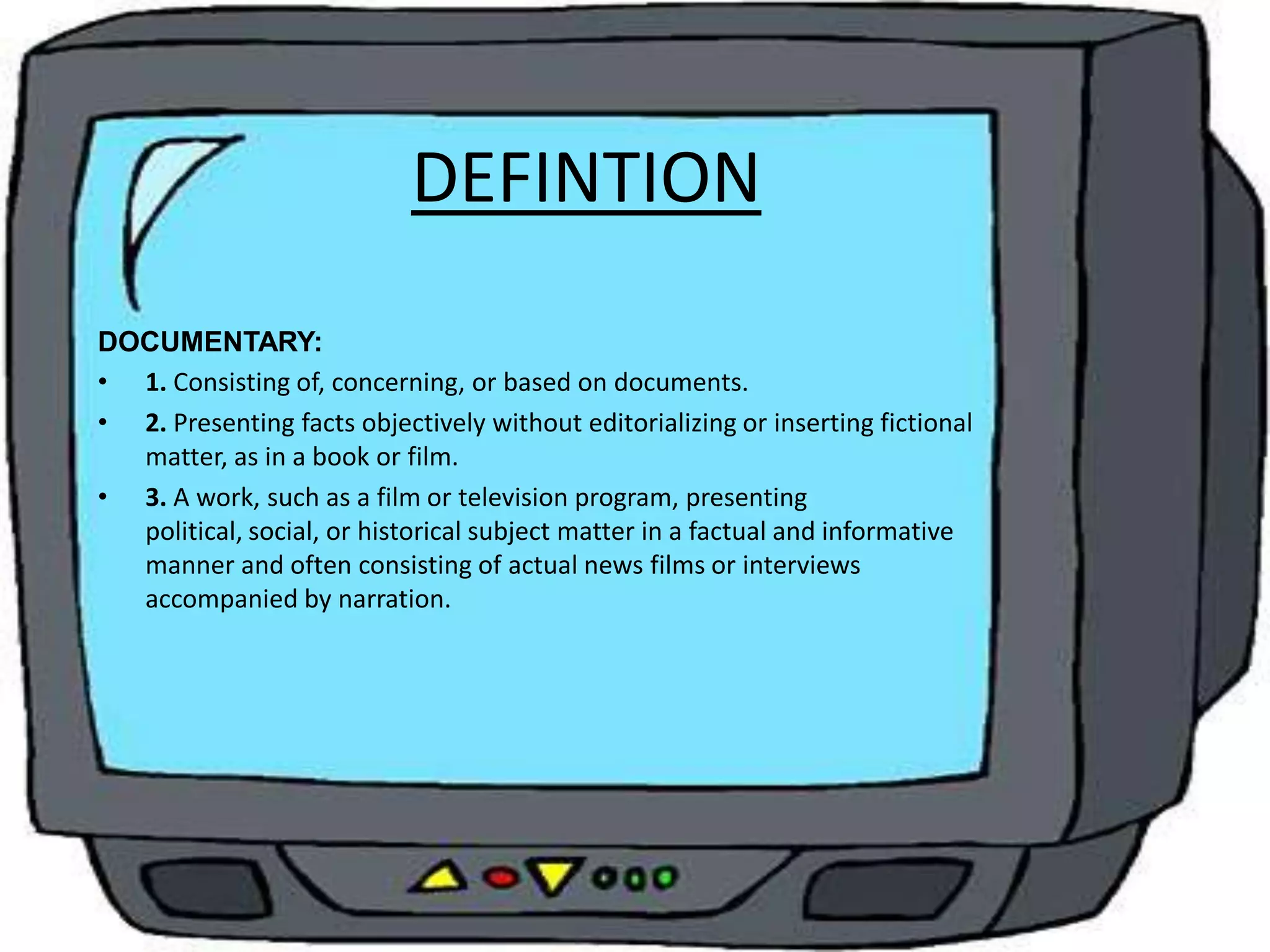 Documentary research | PPT