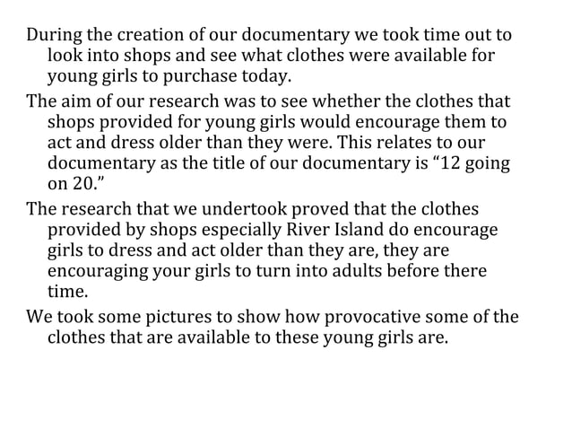 Documentary research | PPT