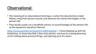 Documentary research. | PPT