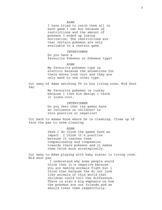 Documentary script Client Draft | PDF
