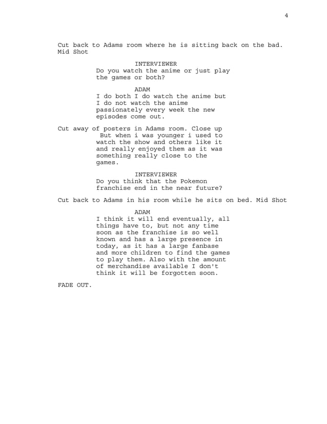 Documentary script Client Draft | PDF
