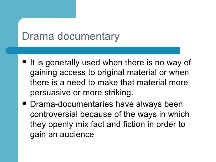 Documentary Structure