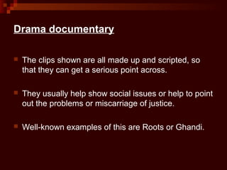 Documentary styles | PPT