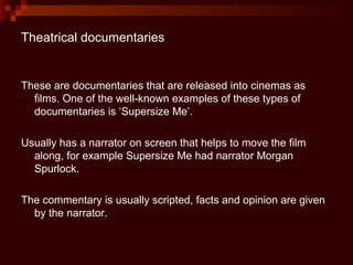 Documentary styles | PPT