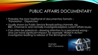 Documentary styles | PPTX