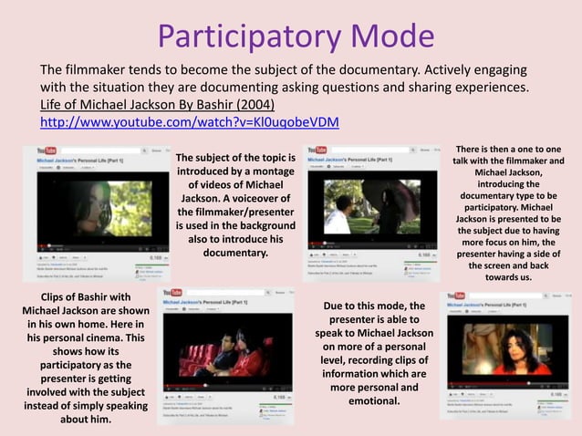 Documentary styles examples | PPT