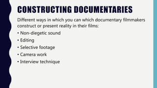 Documentary Task 1 | PPTX