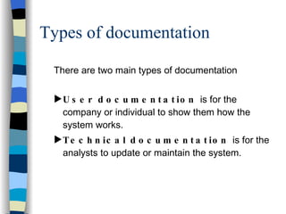 Documentation | PPT