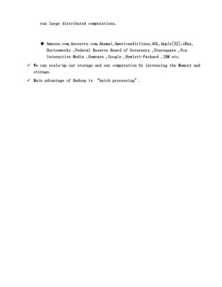 Spark,Hadoop,Presto Comparition | PDF