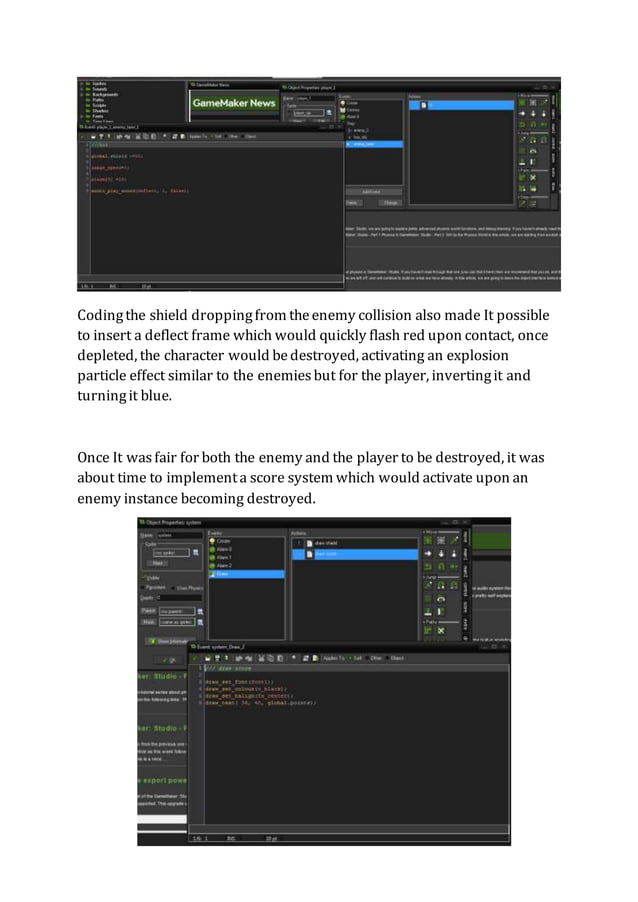 Documentation of my 2D game | DOCX