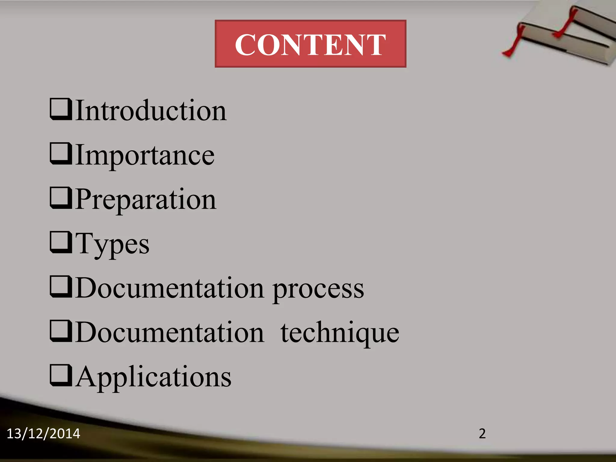 Documentation | PPTX