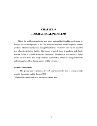 Global Wireless E-Voting Documentation | DOC