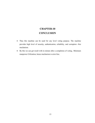 Global Wireless E-Voting Documentation | DOC