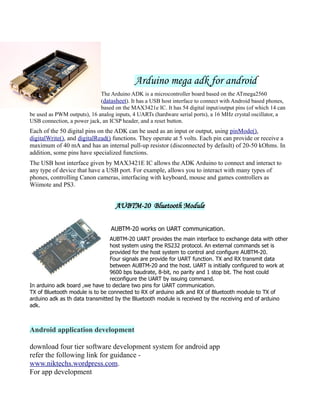 Android project | PDF | Operating Systems | Computer Software and ...