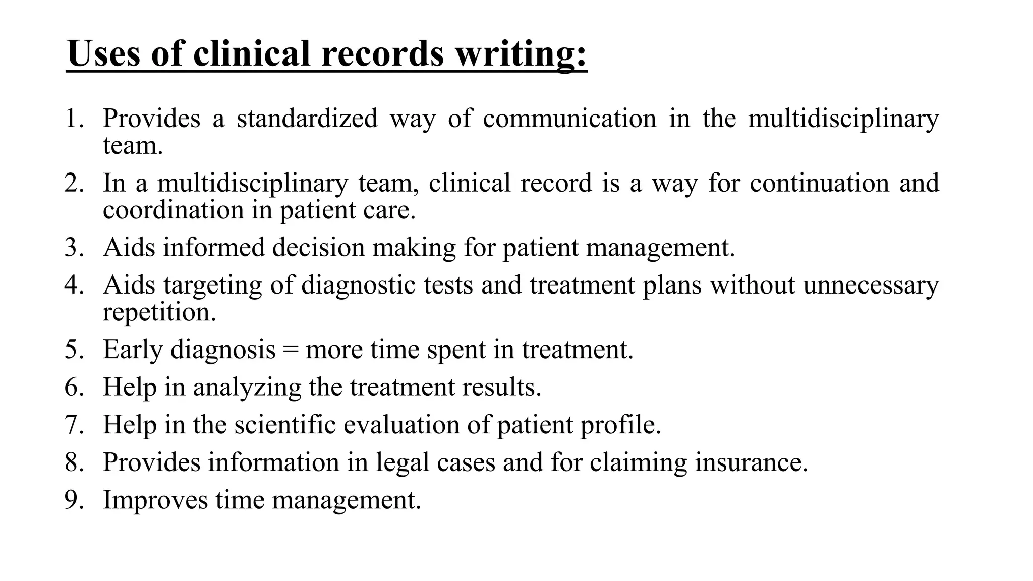 Documentation in Physical therapy | PPTX