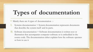 Documentation | PPT