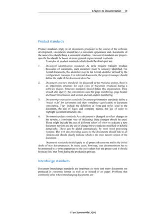 The objectives of this chapter are to describe the different types of documentation | PDF
