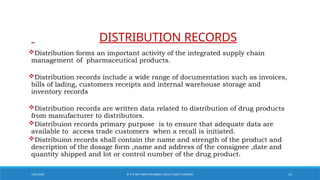 DOCUMENTATION.pptx in the quality control and quality assurance | PPTX