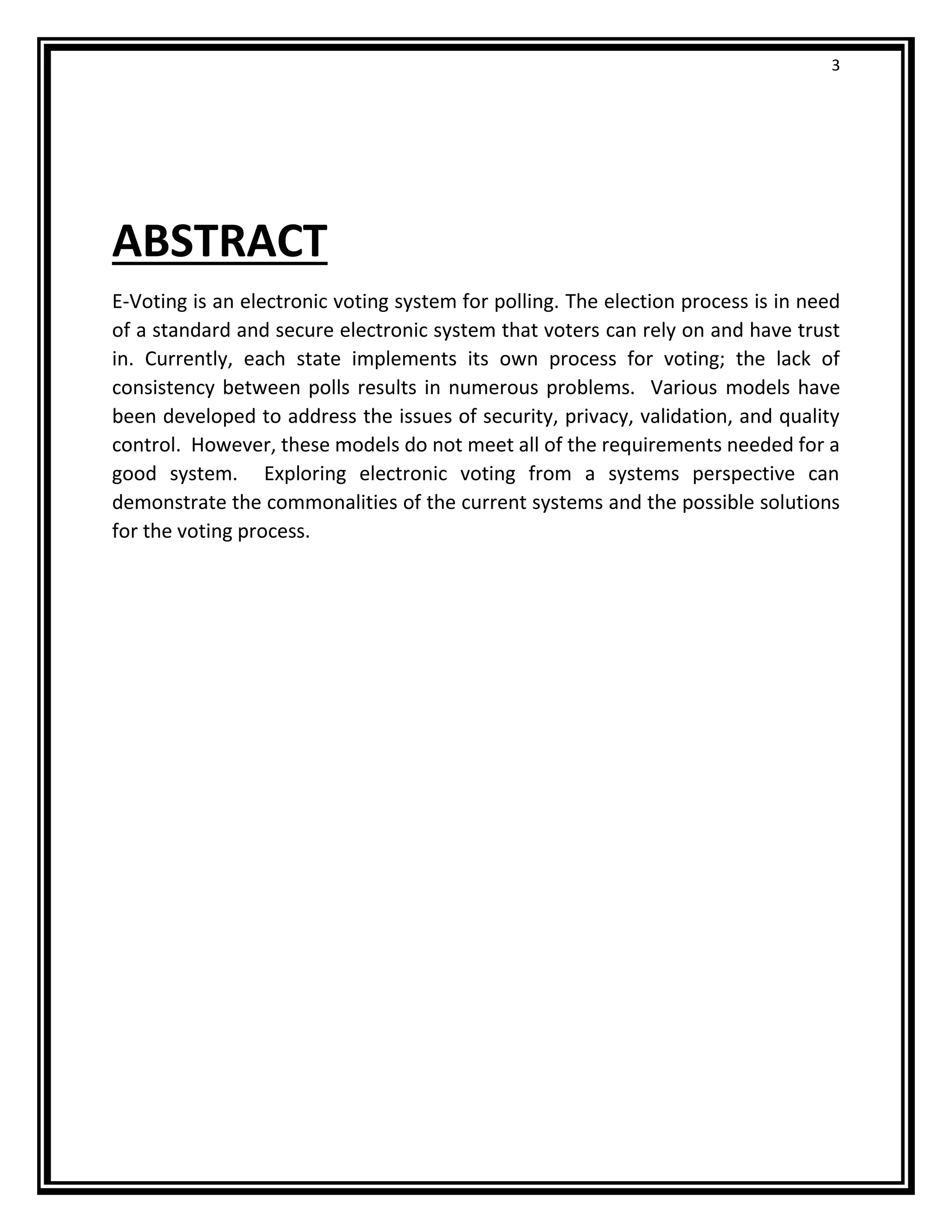 Documentation E Voting Software Engineering Pdf