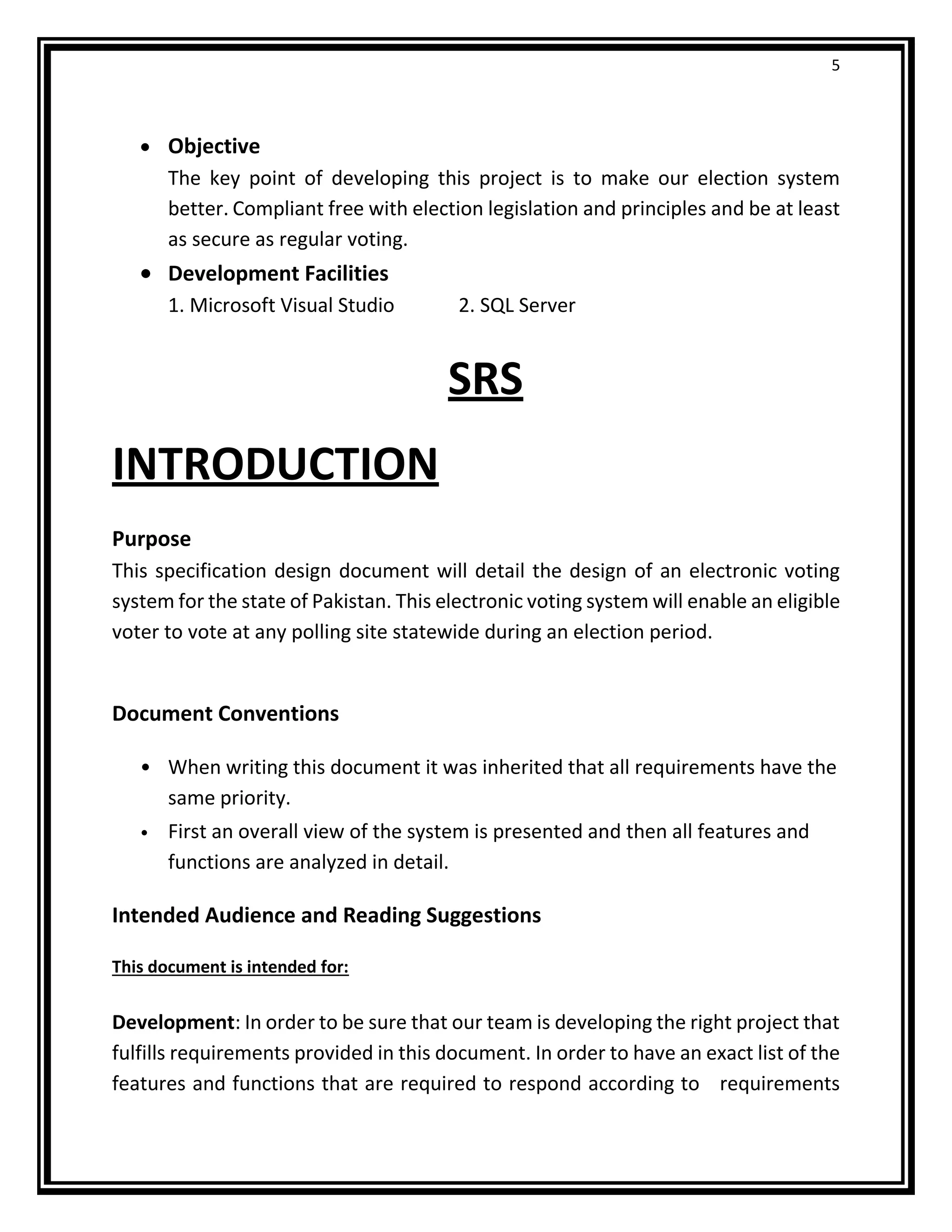 Documentation e-voting Software Engineering | PDF