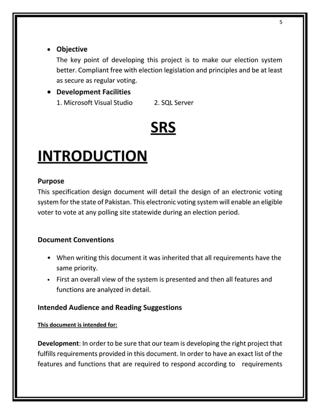 Documentation e-voting Software Engineering | PDF