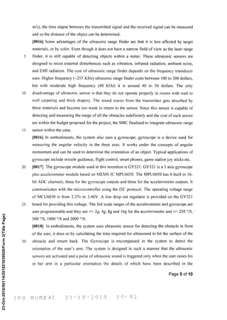 WEARABLE NAVIGATION AND ASSISTIVE SYSTEM FOR VISUALLY IMPAIRED- Patent ...