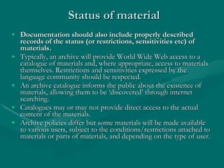 What is documentation and its techniques | PPT