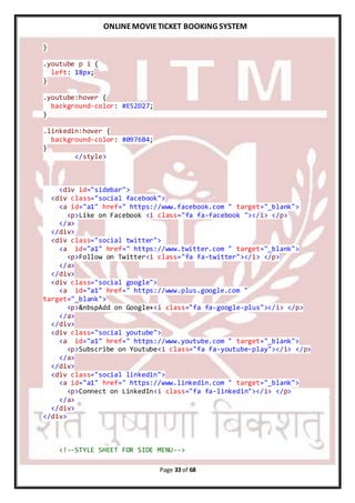 online movie ticket booking system | PDF