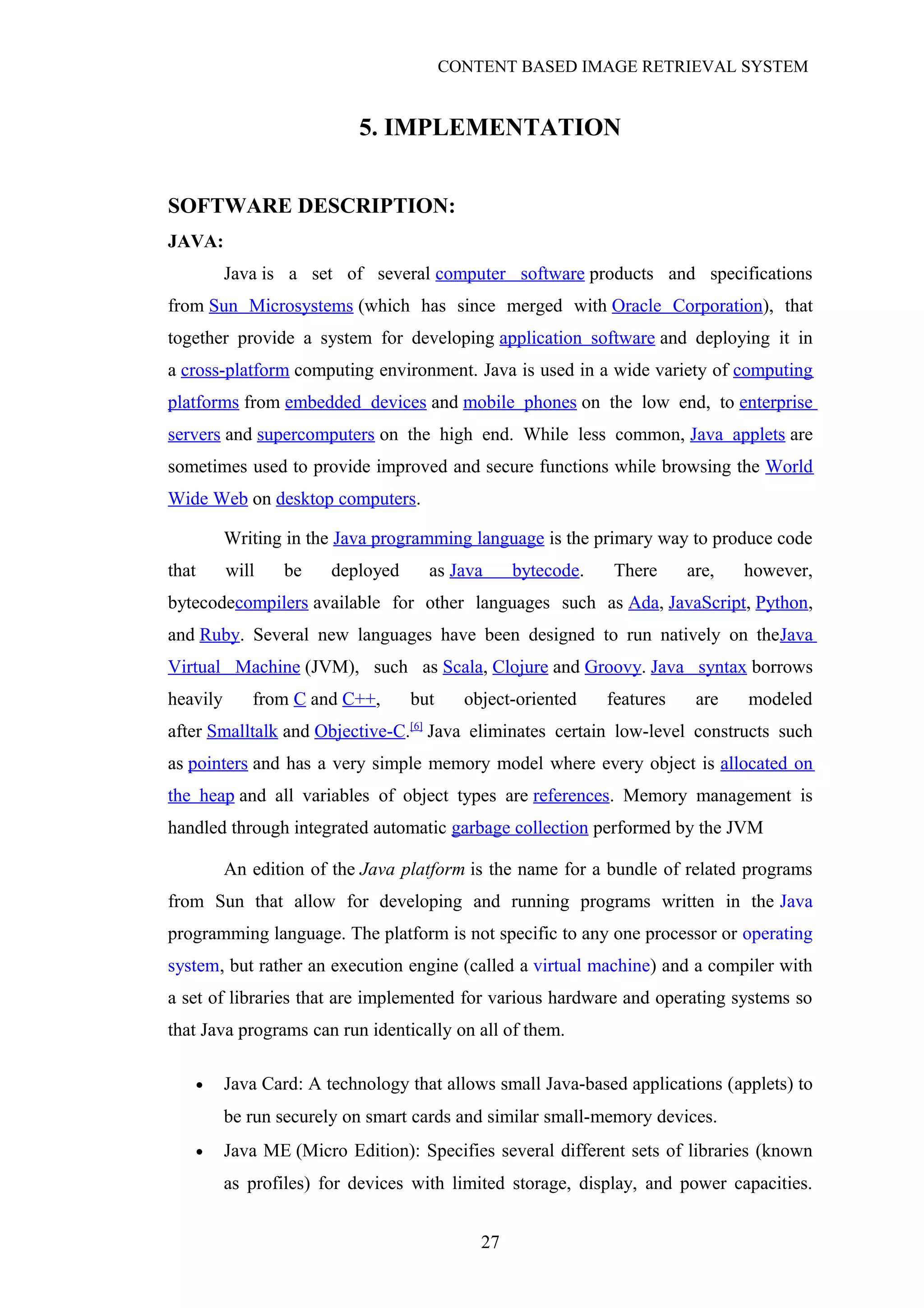 CONTENT BASED IMAGE RETRIEVAL SYSTEM | PDF