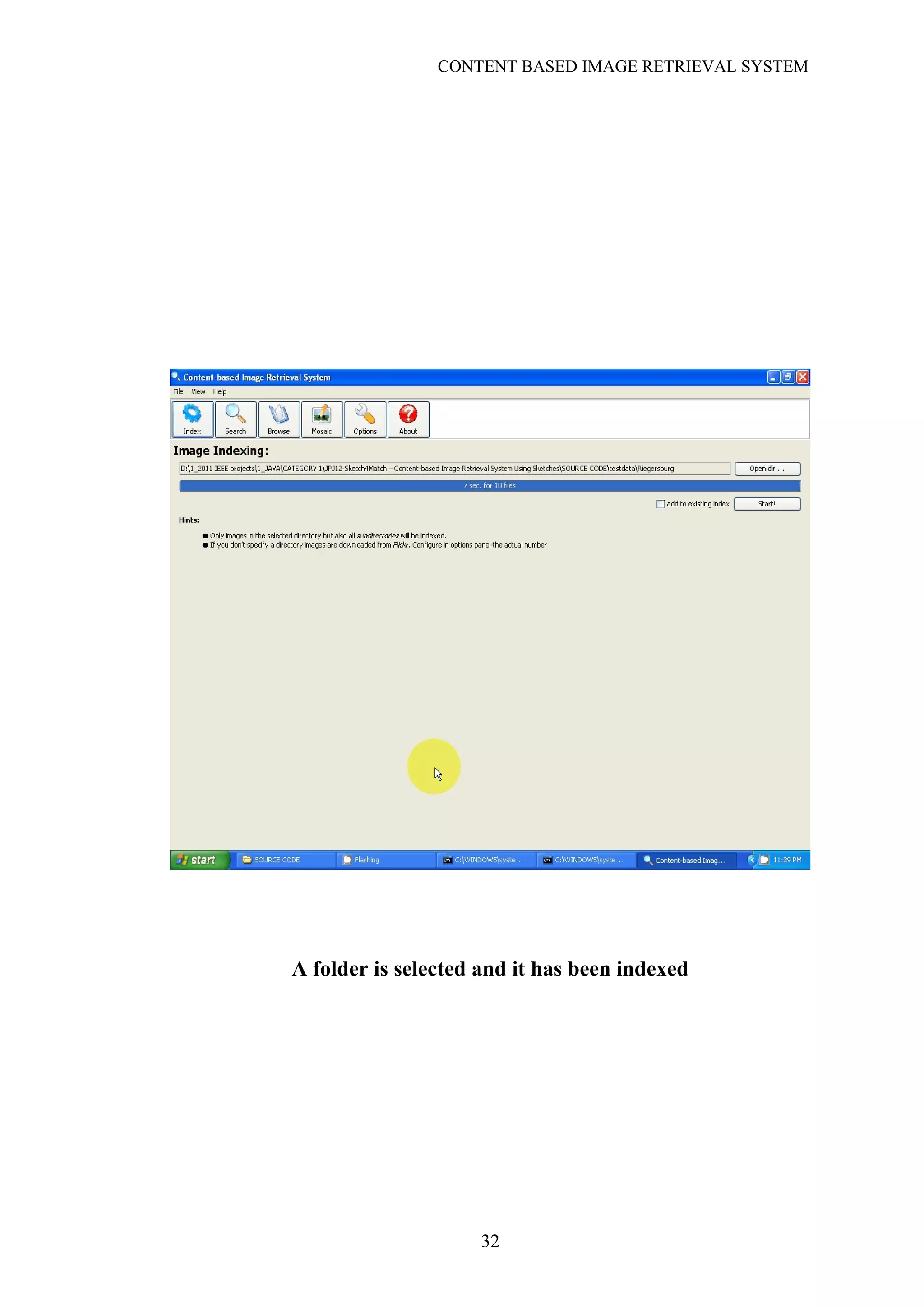 CONTENT BASED IMAGE RETRIEVAL SYSTEM | PDF