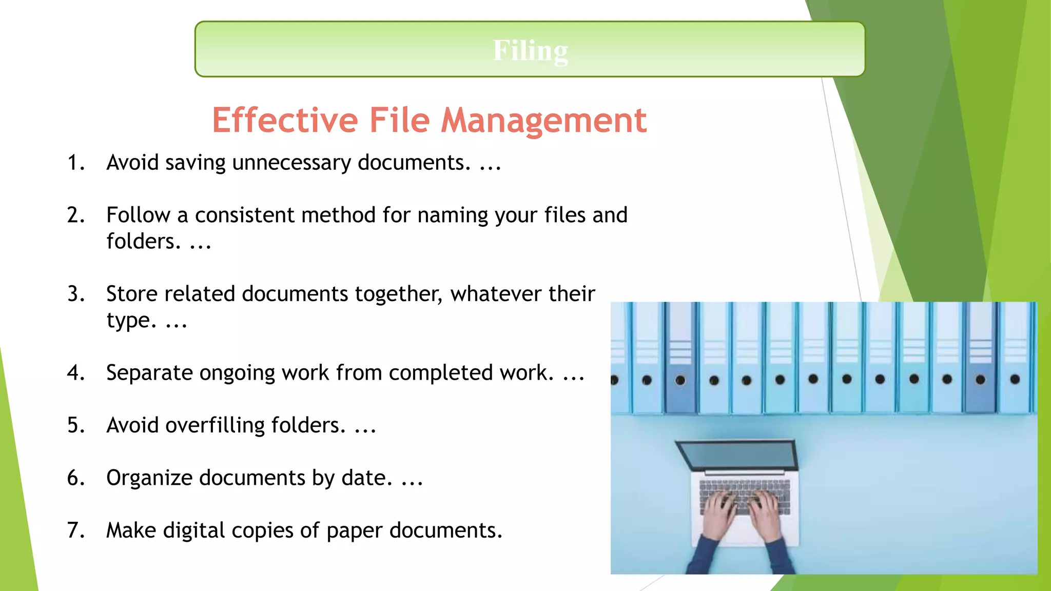 DOCUMENTATION and Filling.pptx